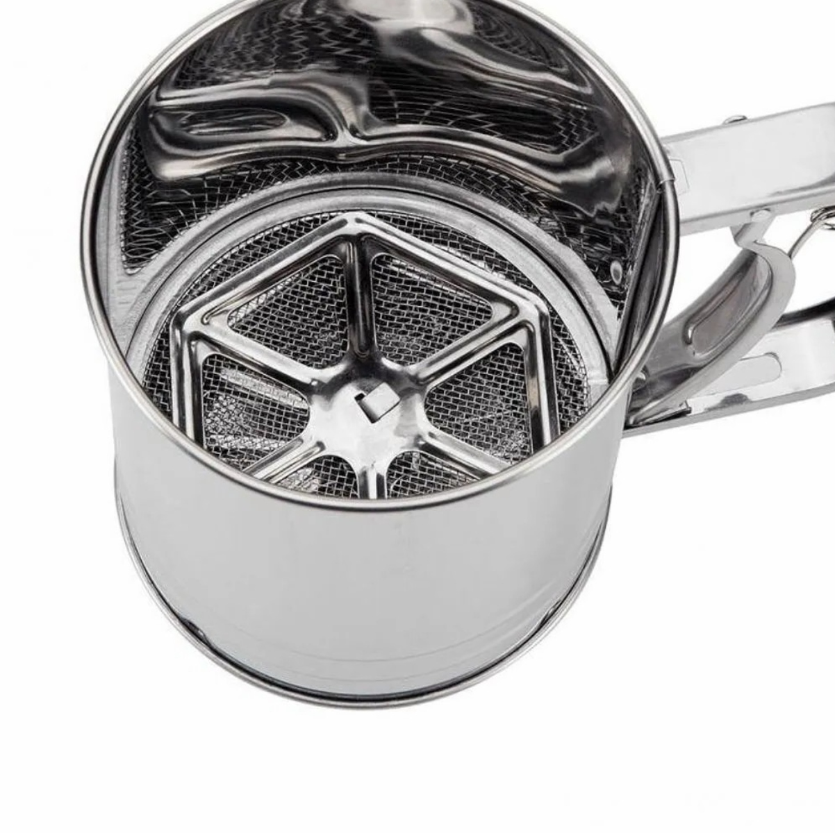 Cernidor de Harina Ekco/Vasconia 22709 Acero Inox / Plata SYP-Y1