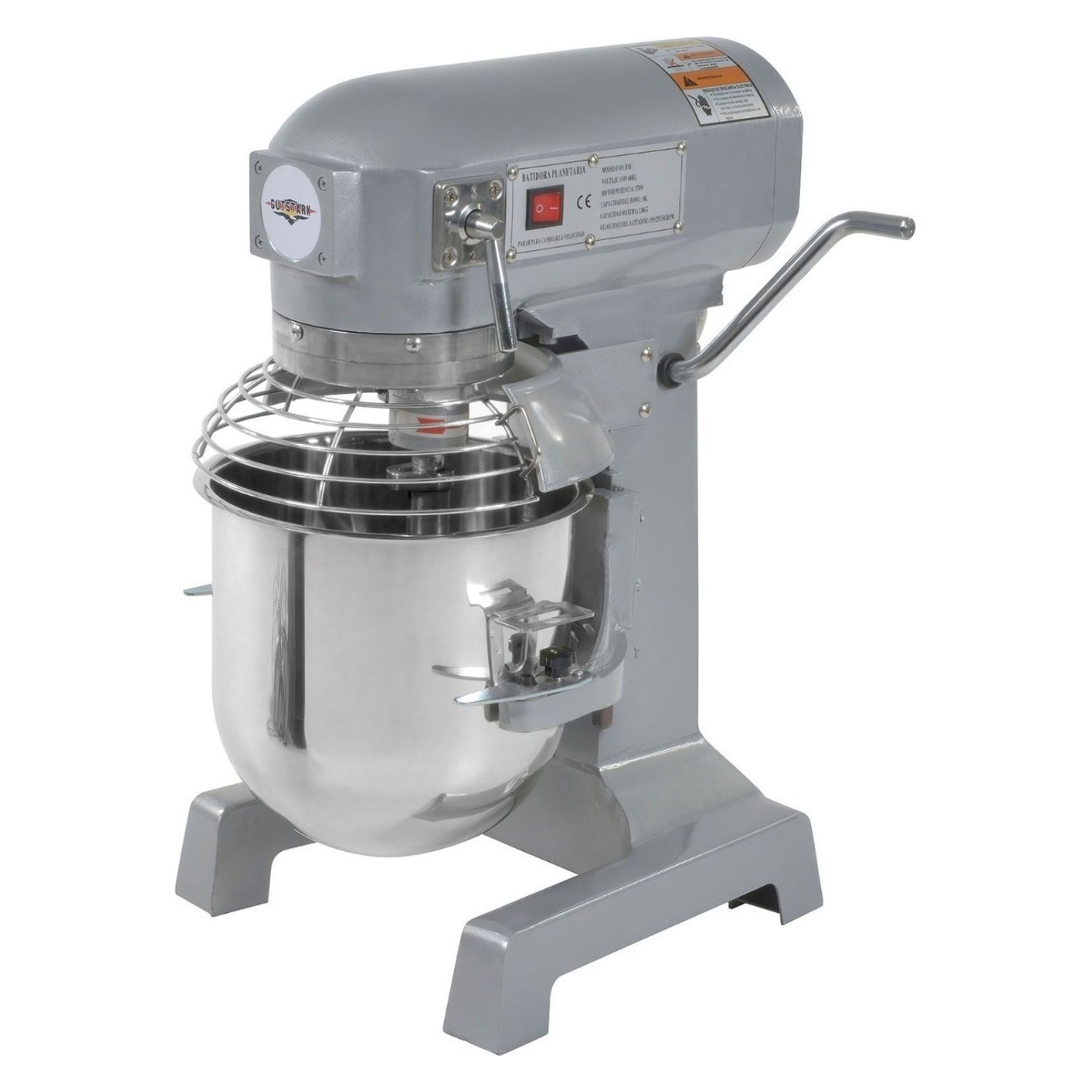 Batidora Industrial 20 Lts Agitador Planetario Electrica Acero Inoxidable