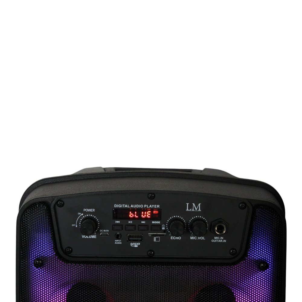 Bocina Portátil de 8″ LM-BS04.