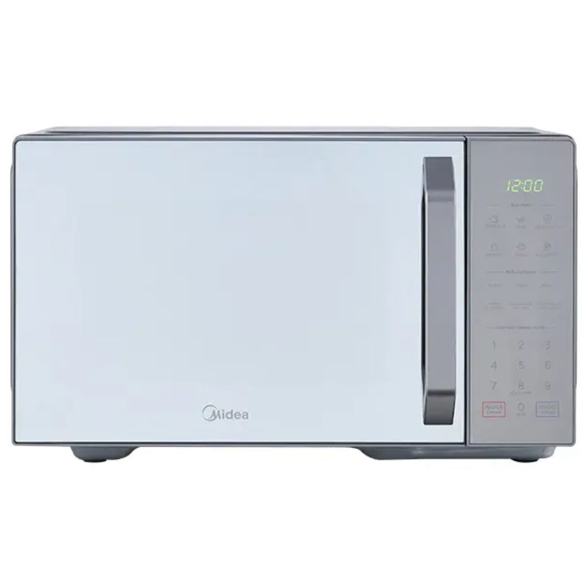 Horno De Microondas 1.1 FT3 Talent Silver Mirror Midea MMDX11S2MG