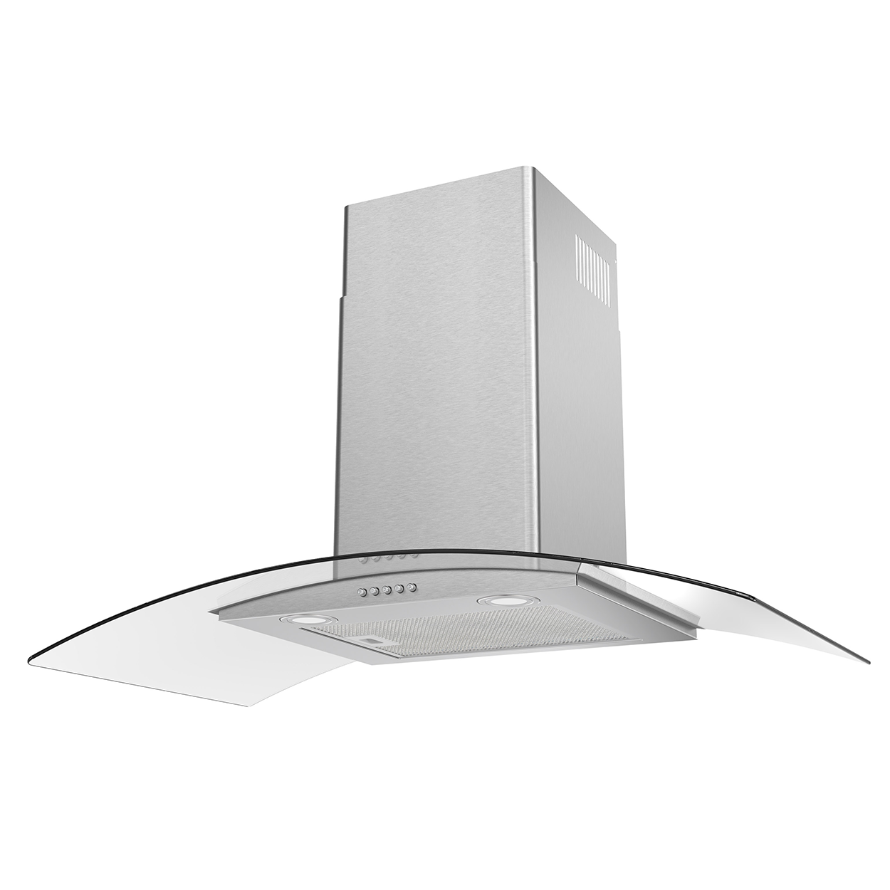 Campana de Pared IHD Modelo CH MILAN 90 de 90 cm en Acero Inoxidable y ...