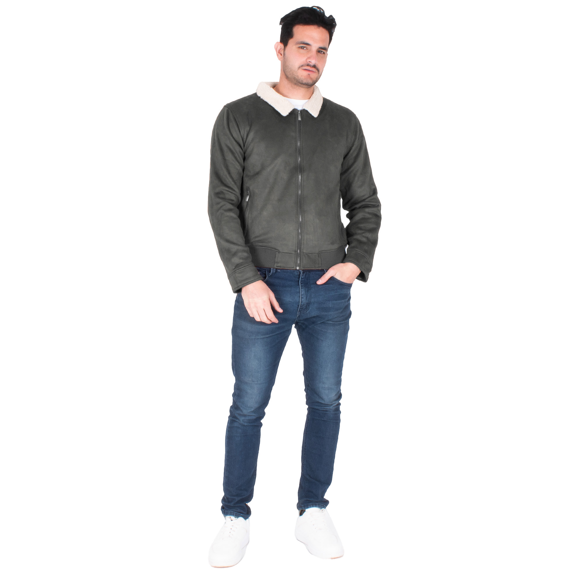 Chamarra Generra Bomber para Hombre