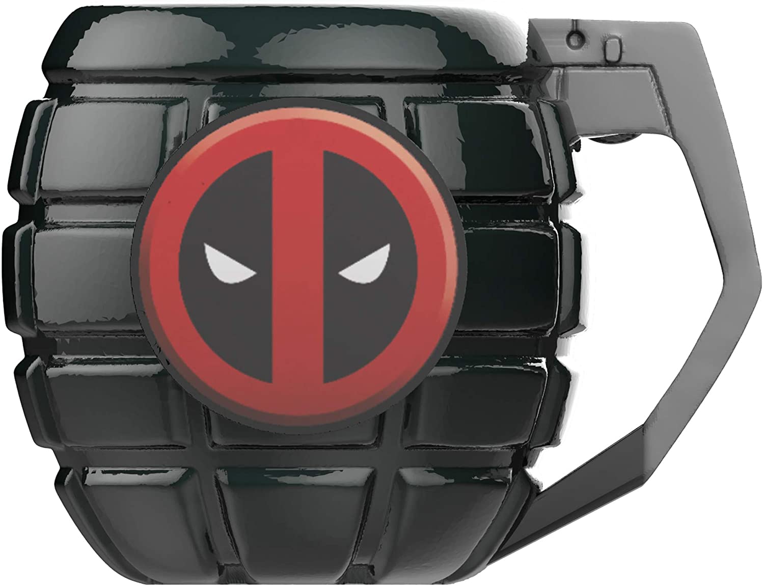 Deadpool Taza De Café Cerámica 3d Granada Marvel