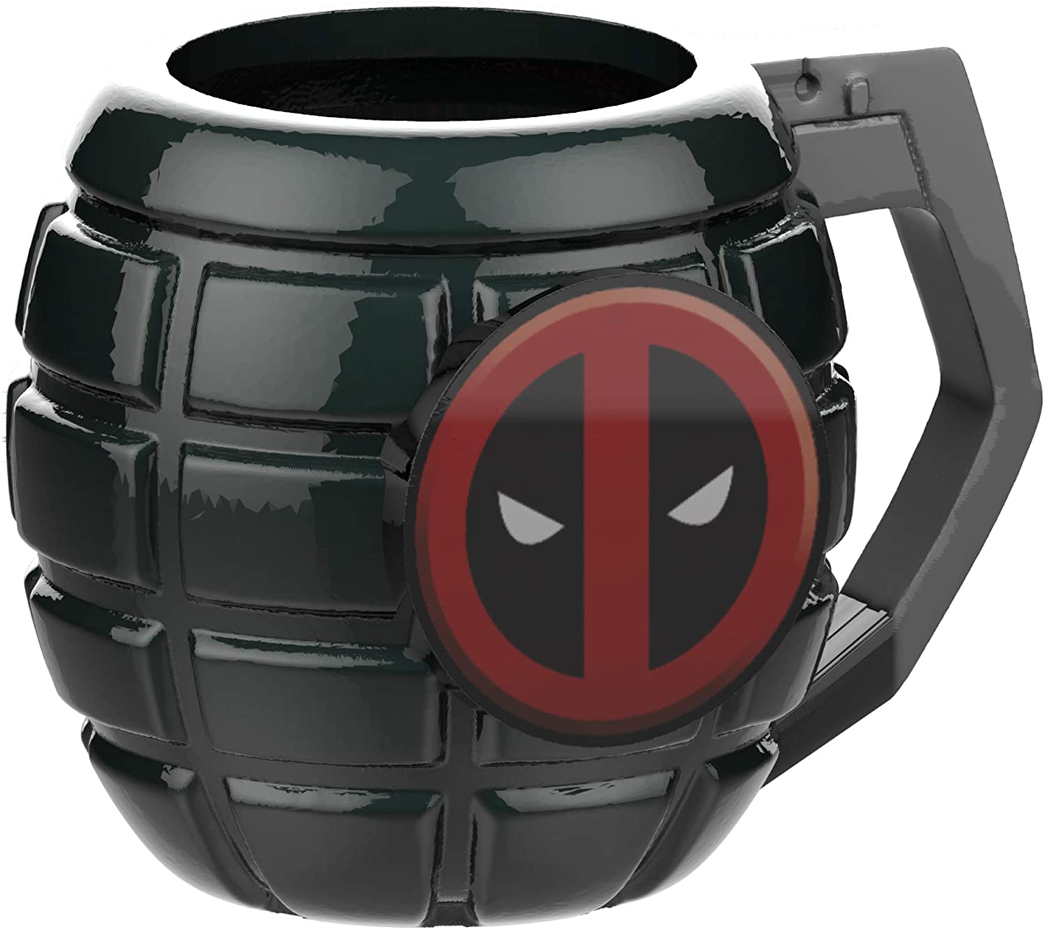 Deadpool Taza De Café Cerámica 3d Granada Marvel