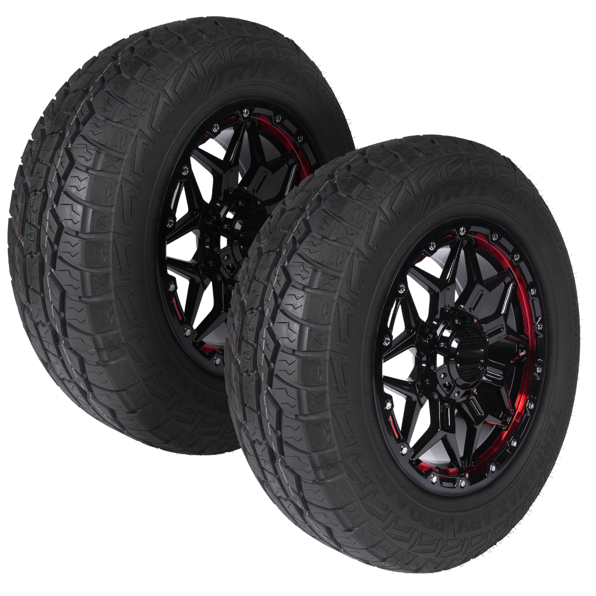 Set 2 llantas Arivo Terramax ARV PRO A/T 265/70R16 112T 4PR