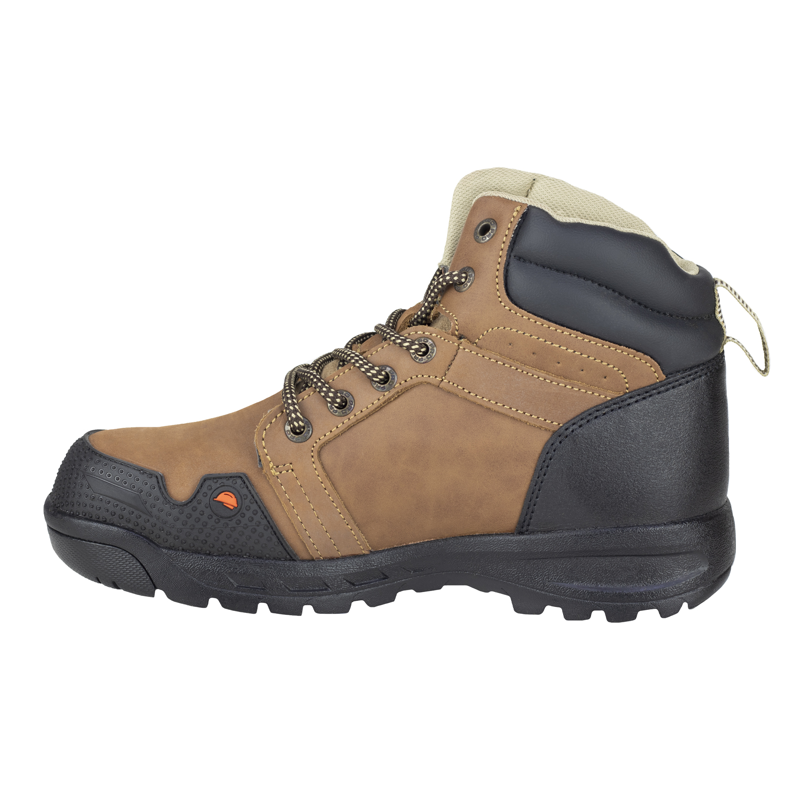 Bota Industrial Con Casquillo De Acero New Ram Hombre Seguridad 9253 ...