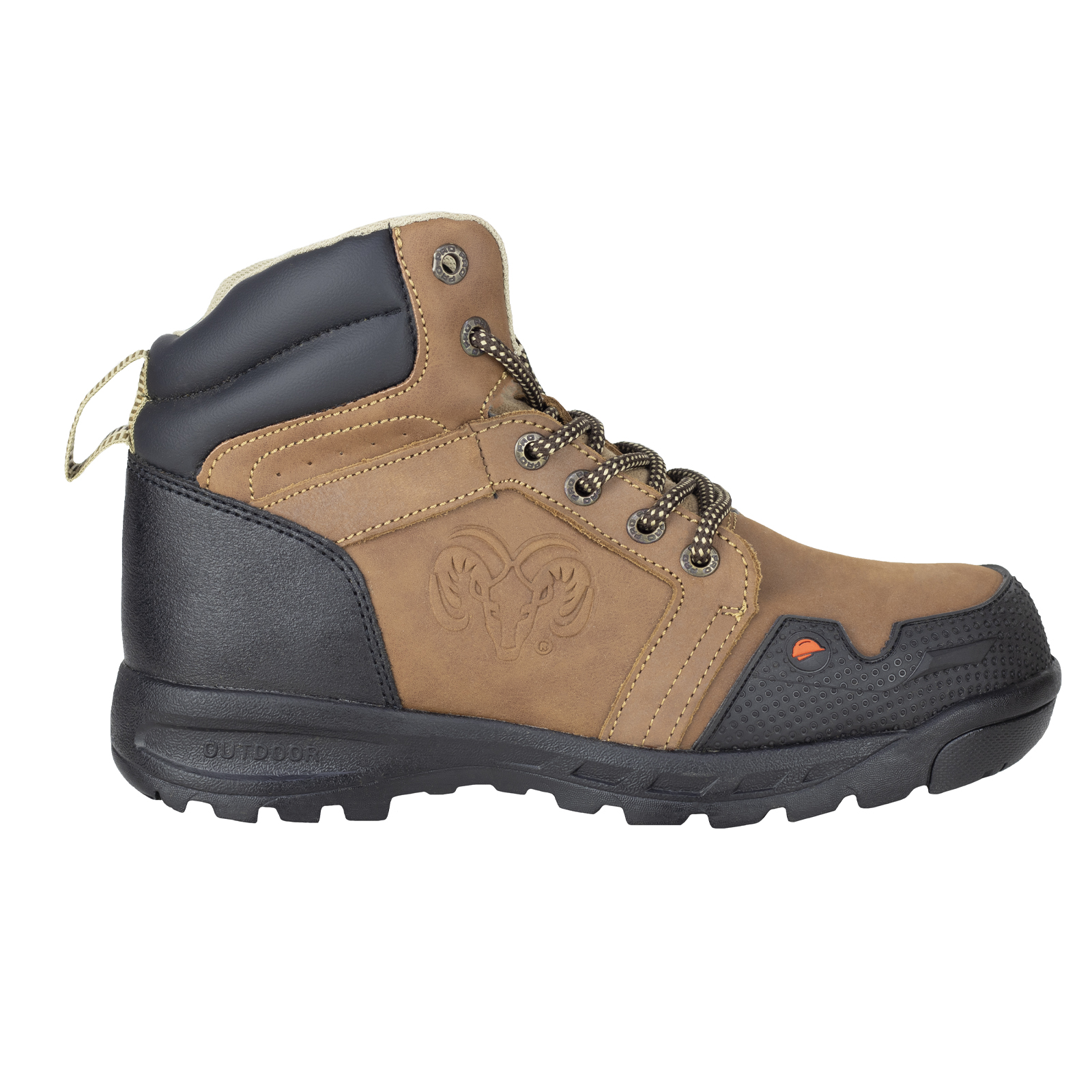 Bota Industrial Con Casquillo De Acero New Ram Hombre Seguridad 9253 ...