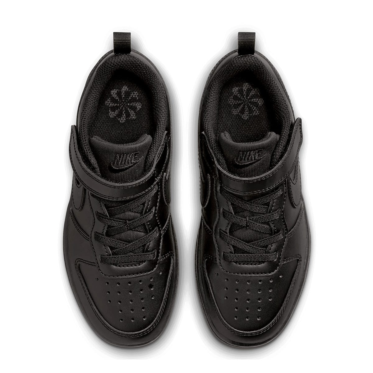 TENIS CASUAL NIKE COURT BOROUGH LOW RECRAFT BPV DV5457-002 NEGRO PARA NIÑO