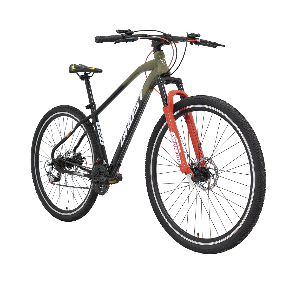 Bicicleta Ghost Claw Rodada 29 18 Vel Verde De Montaña