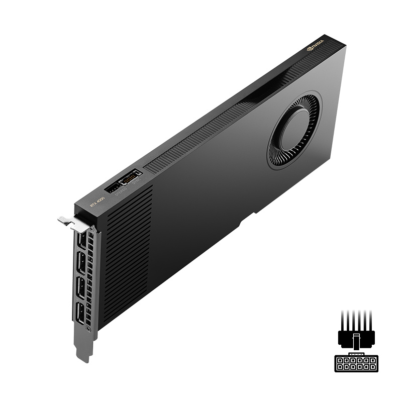 Tarjeta de Video PNY NVIDIA RTX A4000, 20GB 160-bit GDDR6, PCI Express ...