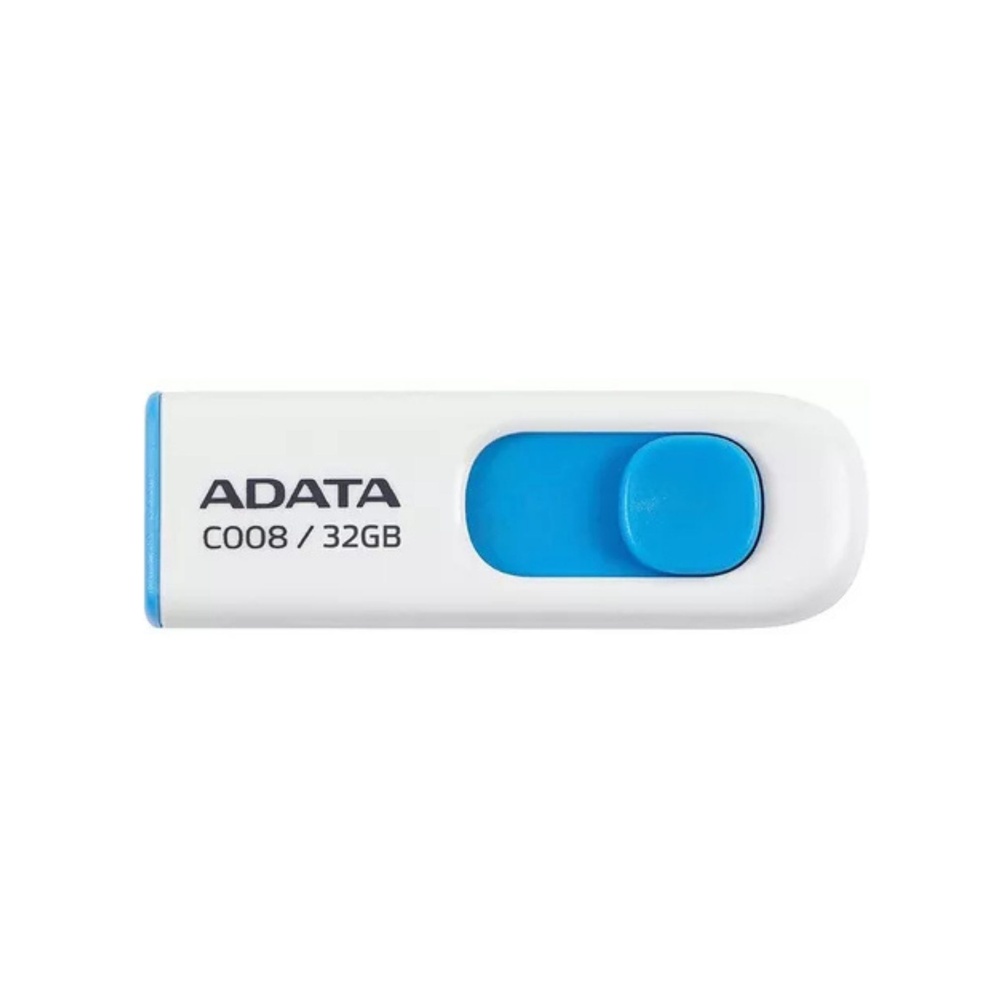 10 Pack - Memoria USB Adata C008 de 32 GB, USB 2.0, Negro con Azul