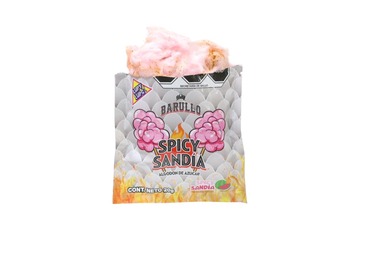 Algodón De Azúcar Barullo Spicy Sandía - 24 Pack