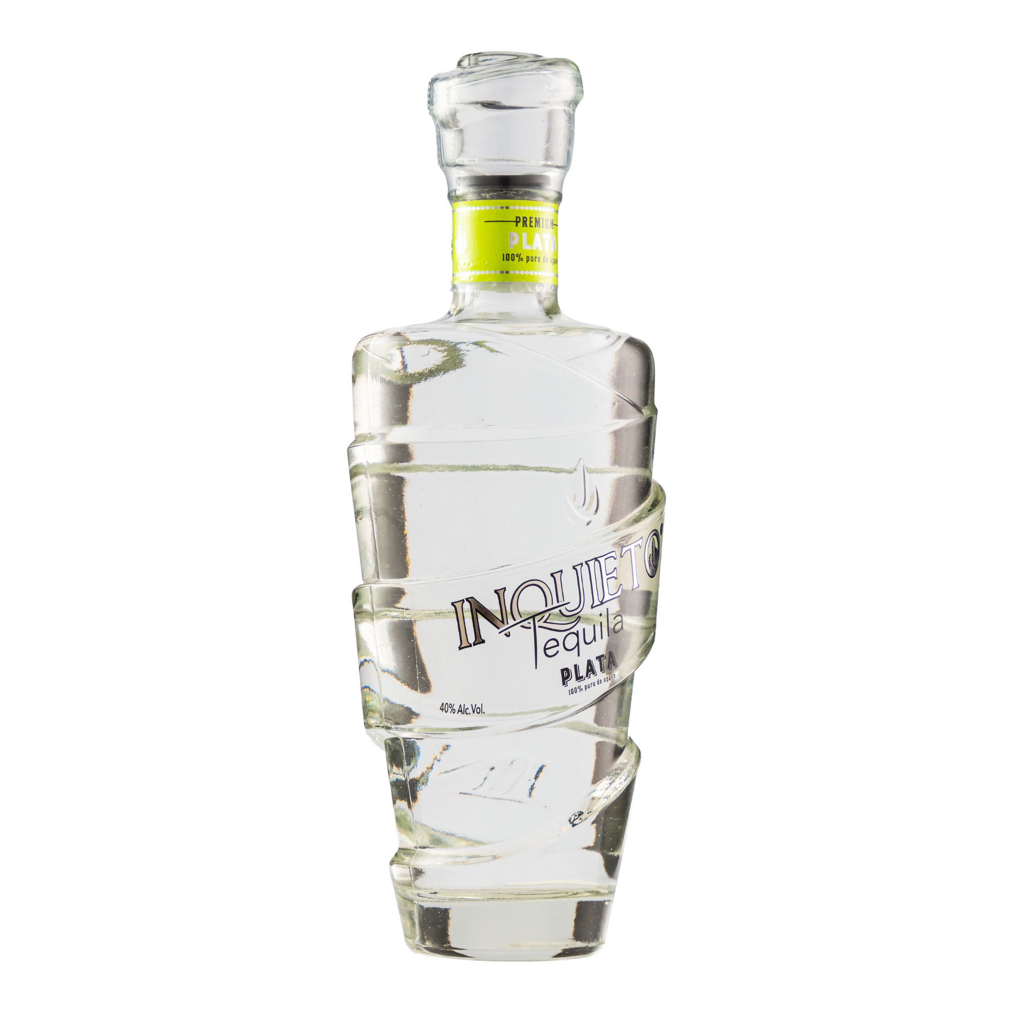 Tequila Inquieto Plata 750 Ml