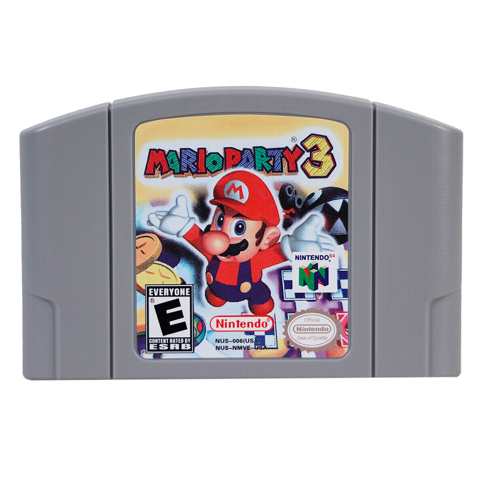 Mario Party 3 Standard Edition Nintendo 64 Físico En Caja.