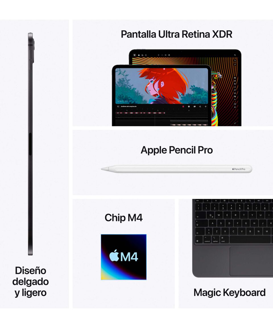 Apple iPad Pro A2836 11-inch (m4) 256gb Wi-fi Plateado