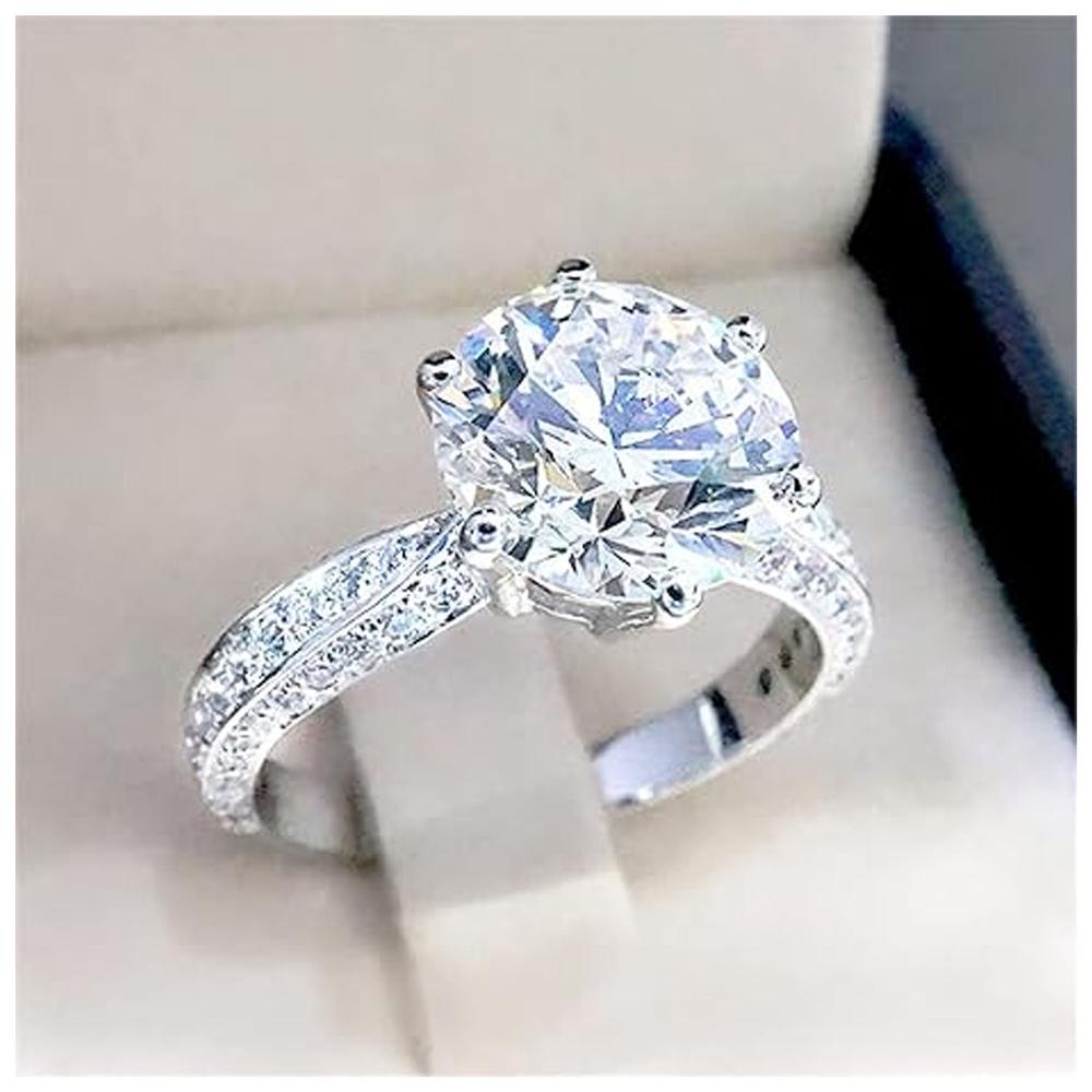 Sortija de Boda MXCXE 1Pza S925 CirconiaPlata, CrystalLuxe