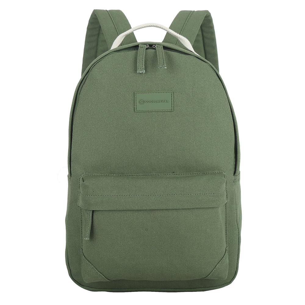 Mochila Cool Capital Canva Para Laptop 15In Color Verde