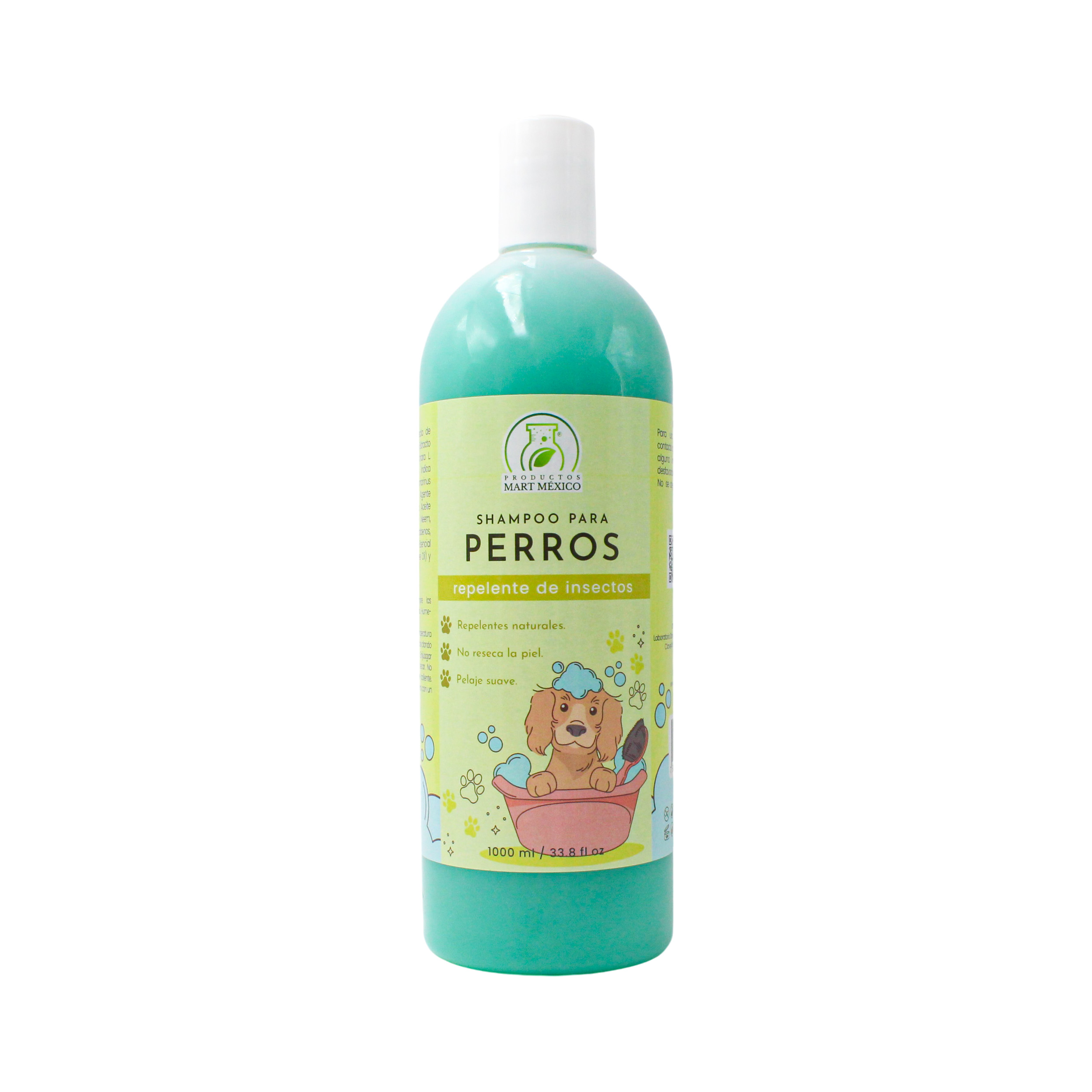 Shampoo Para Perro Con Repelente Protege 1 Litro