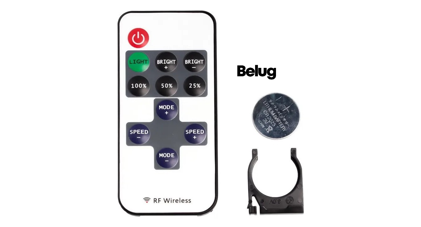 Control Dimmer Rf Remoto Para Tiras Y Manguera Led 12v 24v