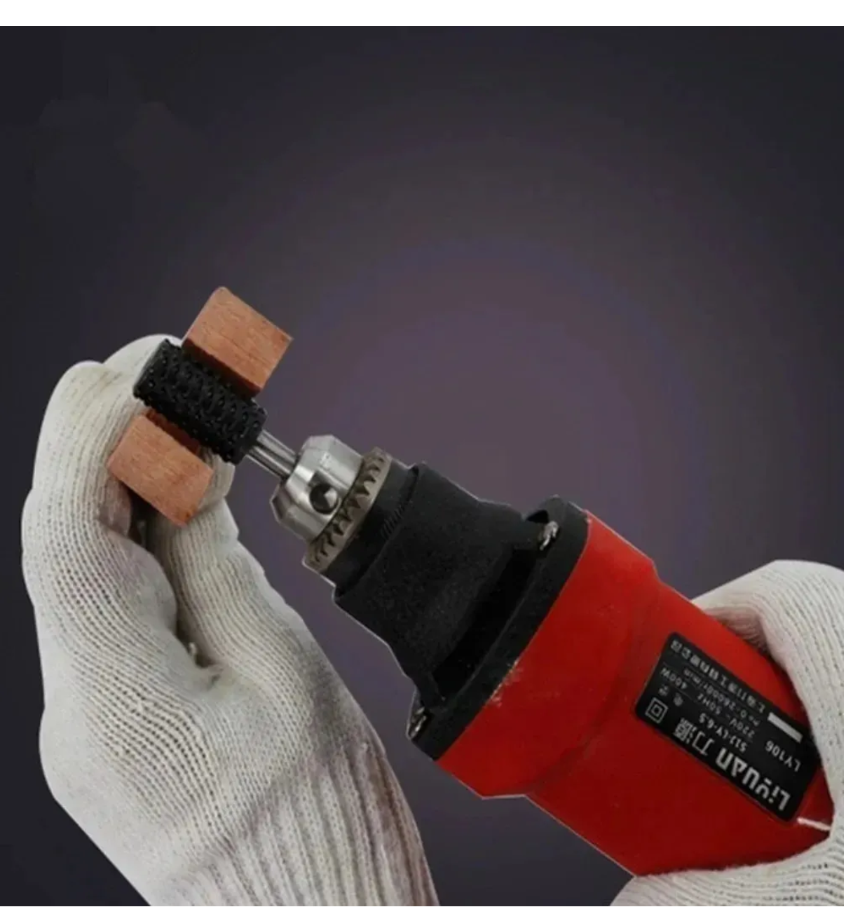 Lima Escofina Fresa Rotativa Madera Carpinteria Desbaste 10p Belug Negro