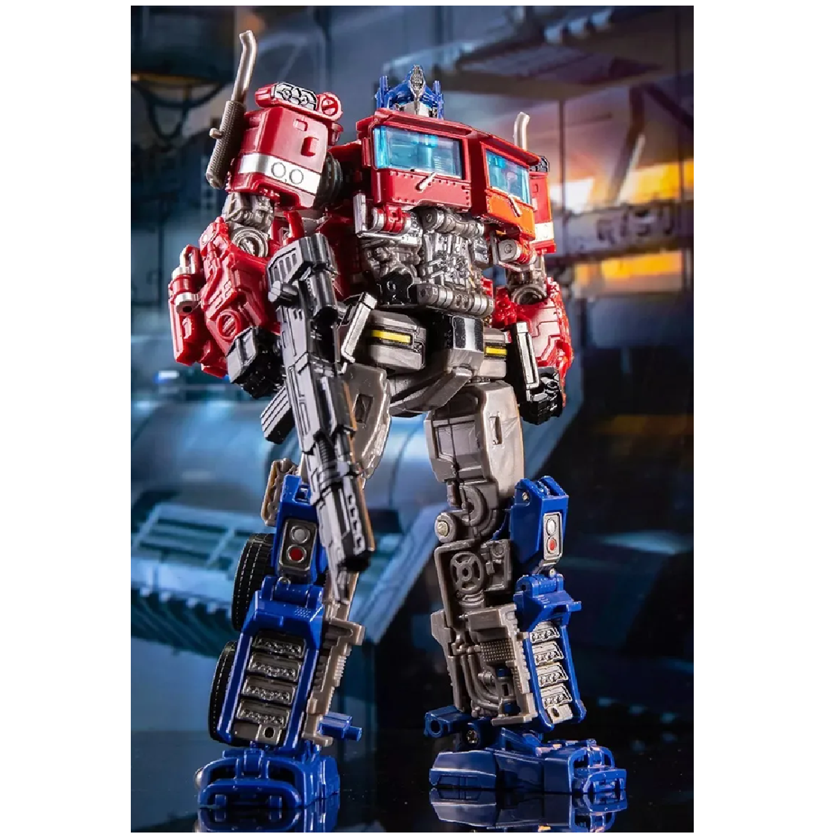 Figura De Acción Carros Azul Rojo Optimus Prime