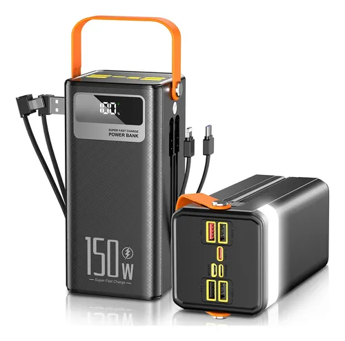Power Bank 70000mah Batería Portátil Cargador Ultrarápida