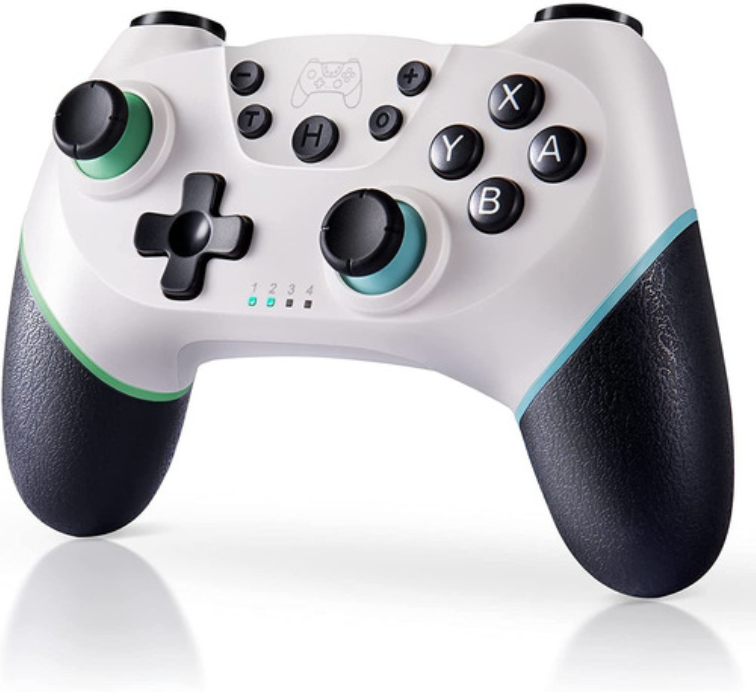 Control Inalámbrico Para Nintendo Switch Blanco Con Negro