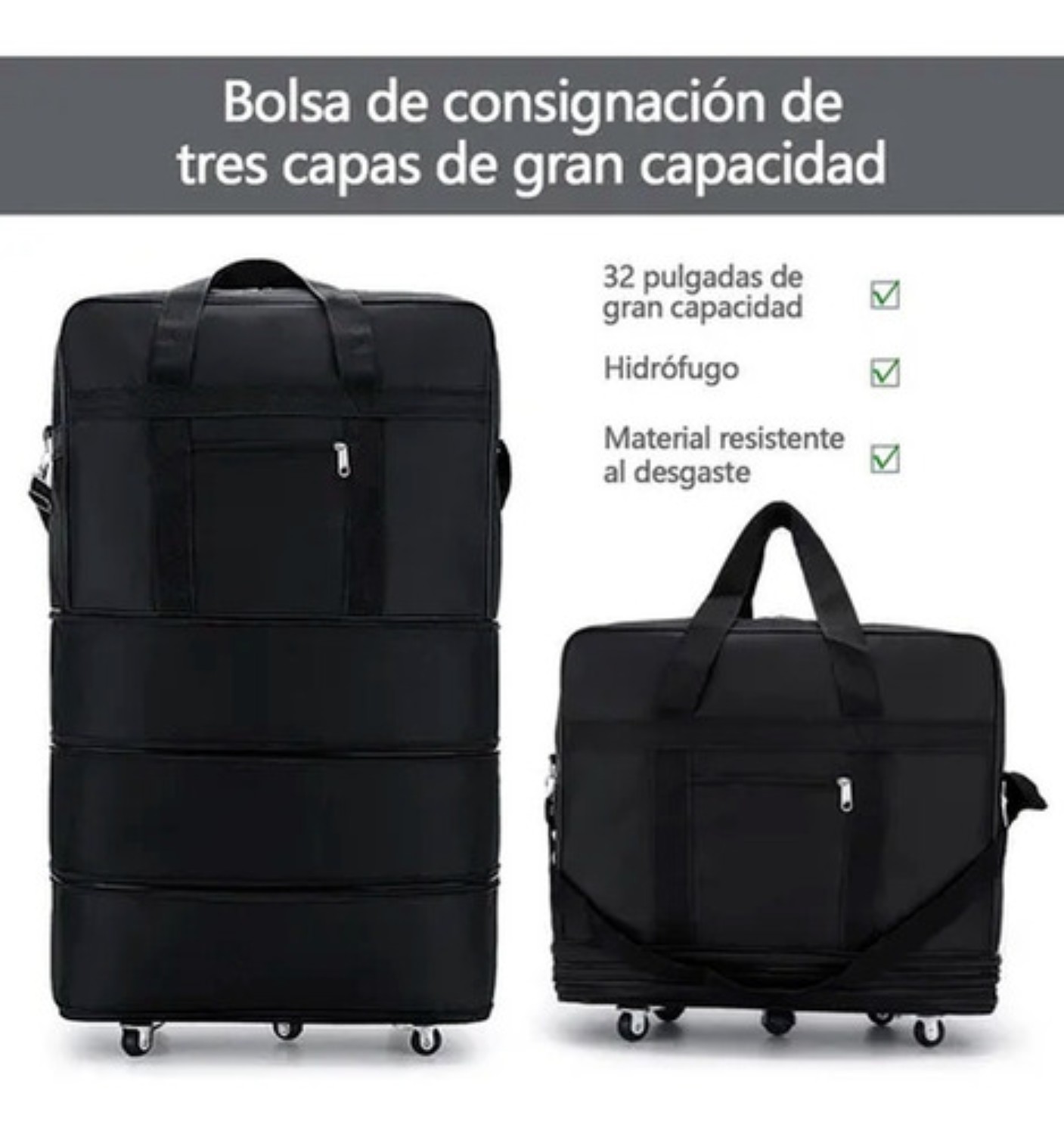 Maleta Deportiva Con Ruedas negera