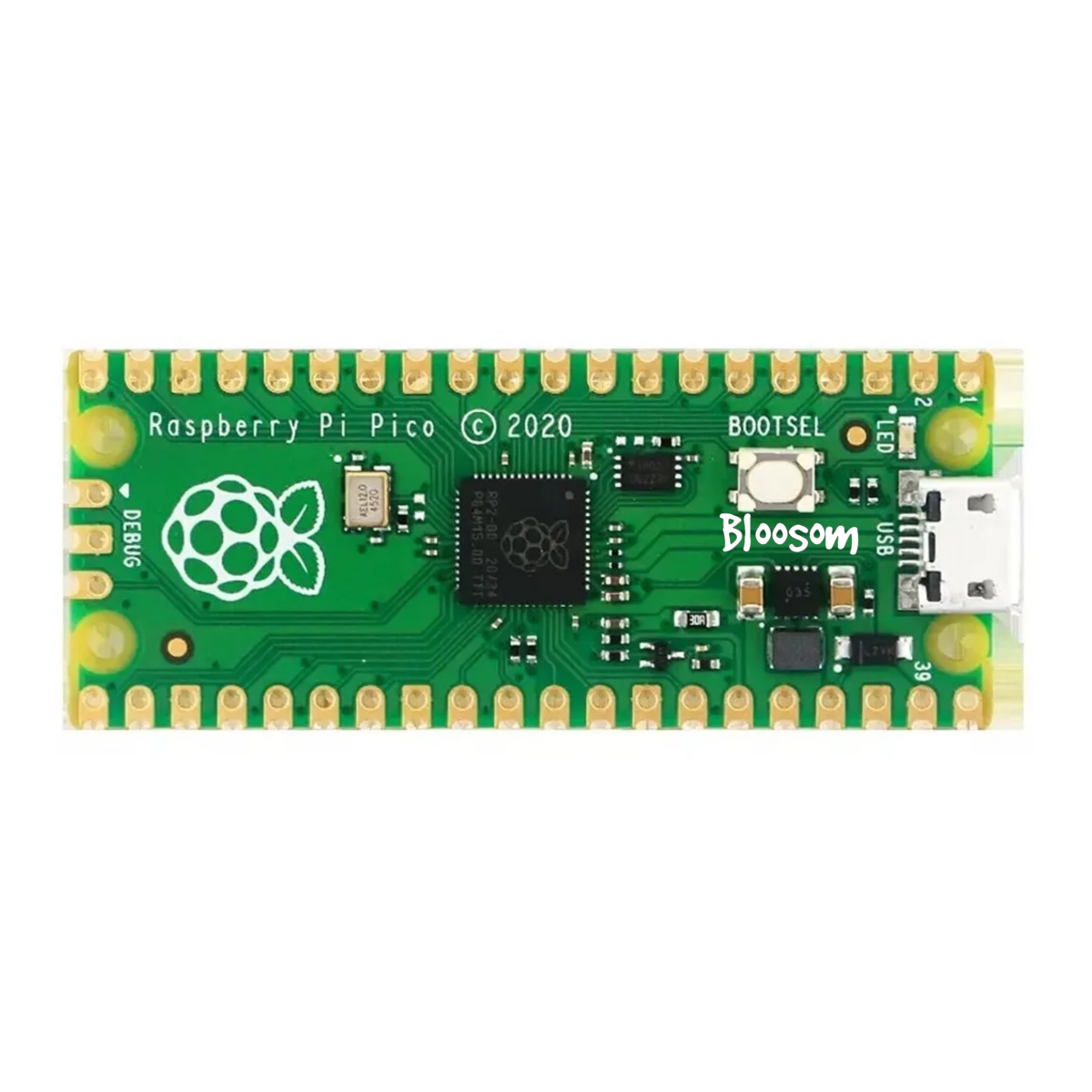 Tarjeta Microcontrolador Raspberry, Verde