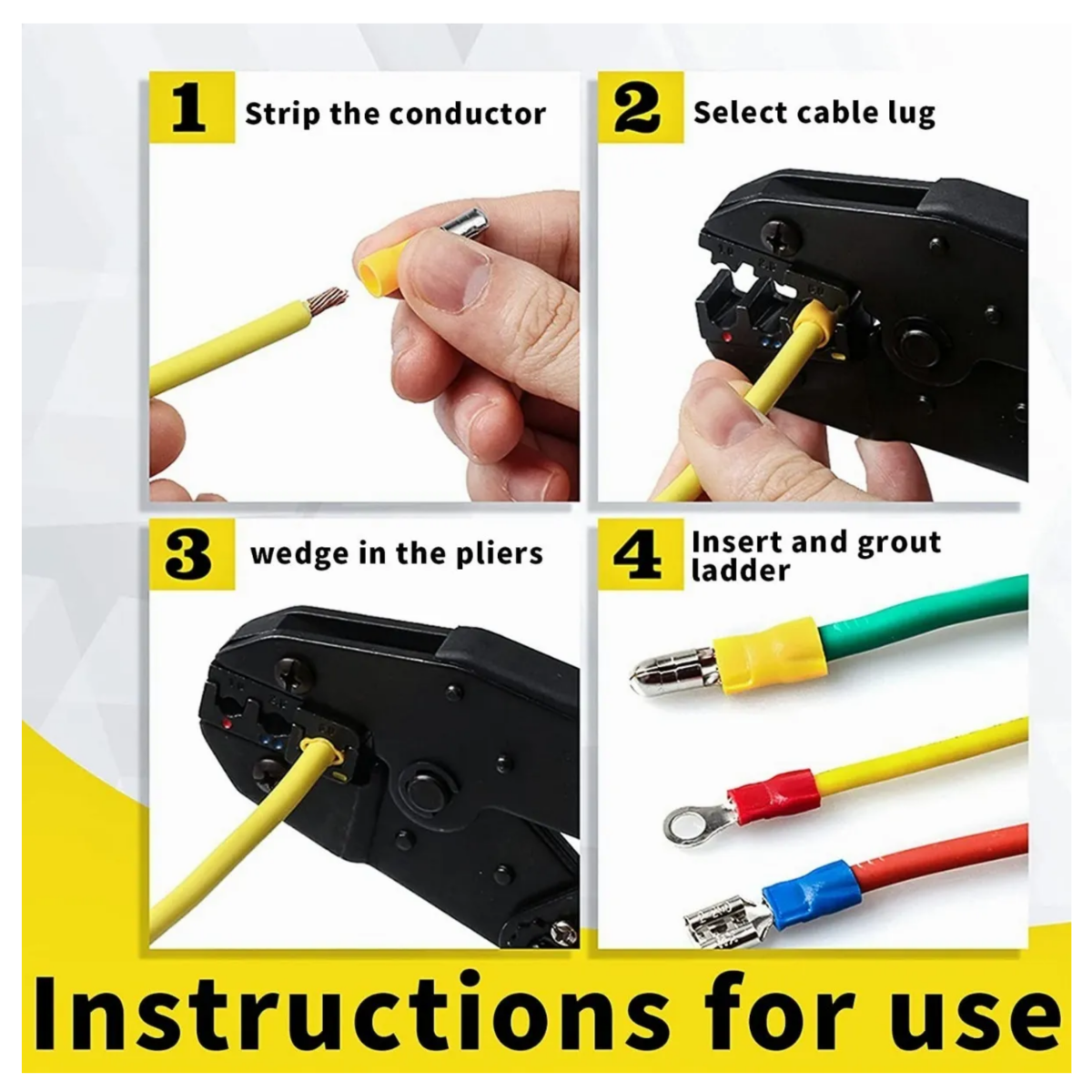 Set Terminales Aisladas Conectores Con Tubos Termo retráctiles 678 Pzas ...