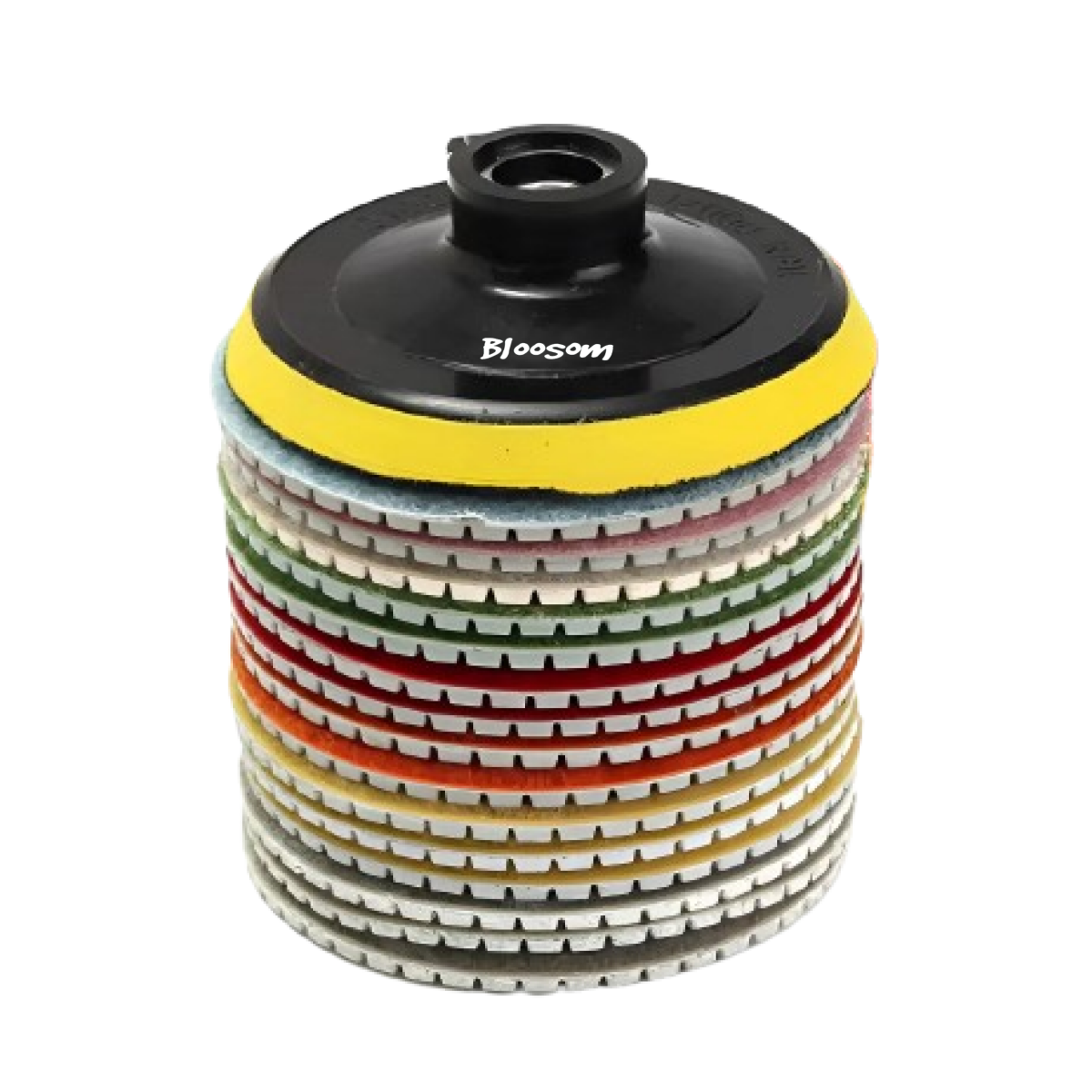 Set De Disco Pulidor Polvo Diamante Mármol Granito, Multicolor