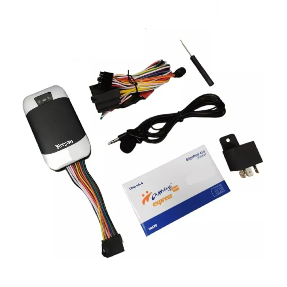 Gps Tracker Localizador Satelital 303f Chip, Blanco