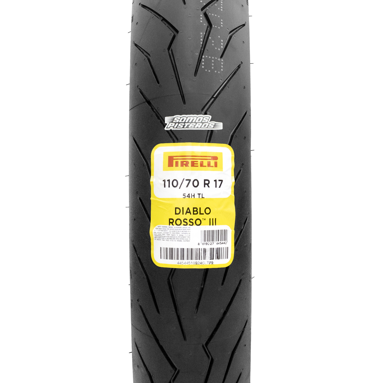 Llanta Diablo Rosso III 110/70 R17 R3 Ninja 400 Dominar Ktm