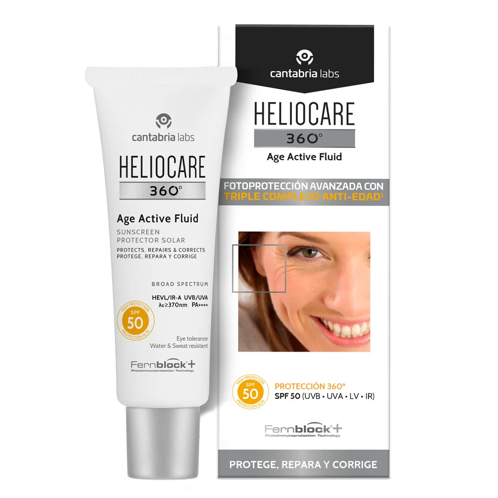 Heliocare 360 age active fluidfotoproteccion avanzada con triple ...