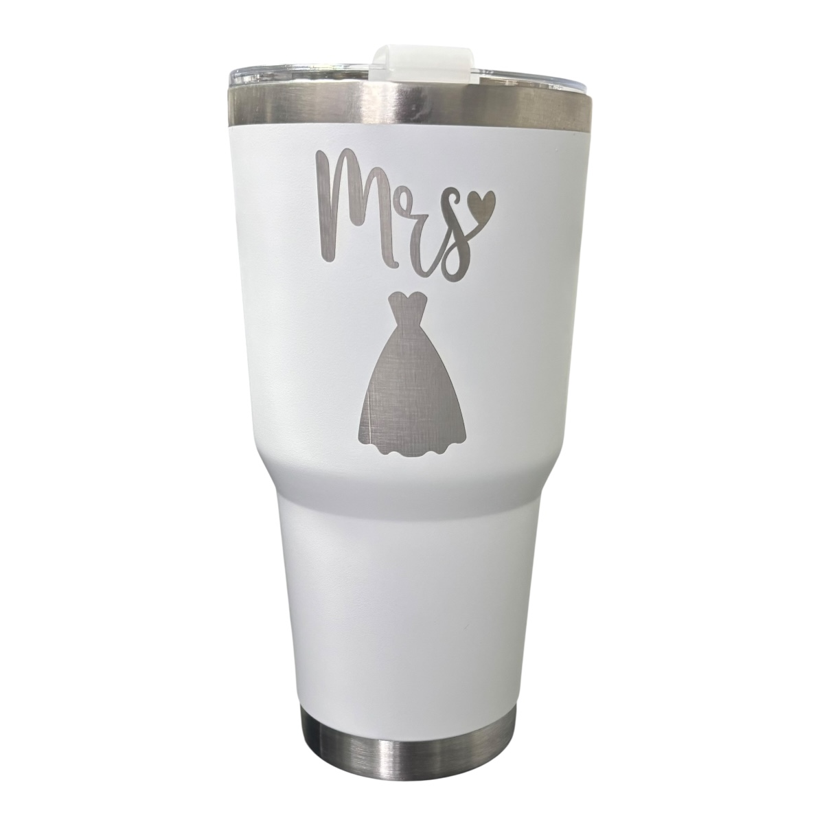 Set de 2 termos de acero inoxidable, Mr y Mrs