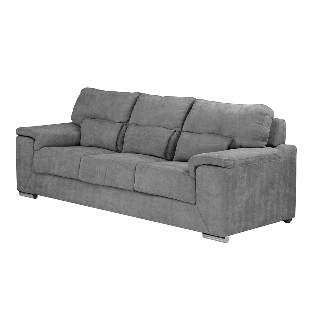 Sofá 3 Plazas Trinity Kaizen Gris Oscuro ENTREGA SOLO EN CDMX Y AREA METROPOLITANA