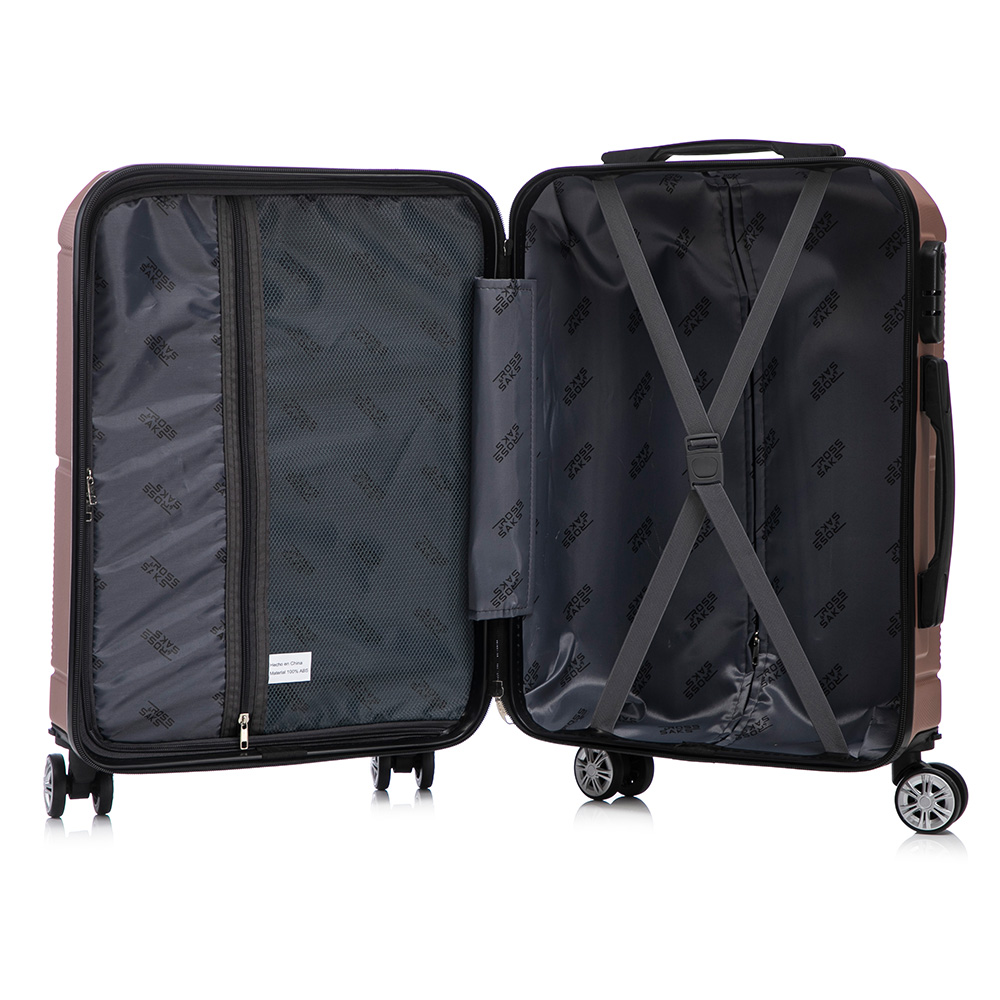 Maleta de mano viaje rigida con ruedas 10kg Amarilla