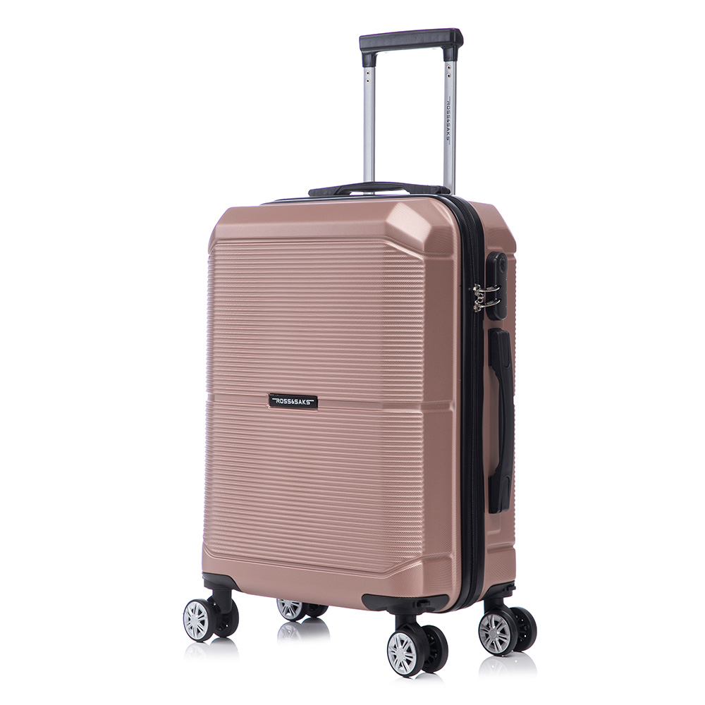 Maleta de mano viaje rigida con ruedas 10kg Rosa