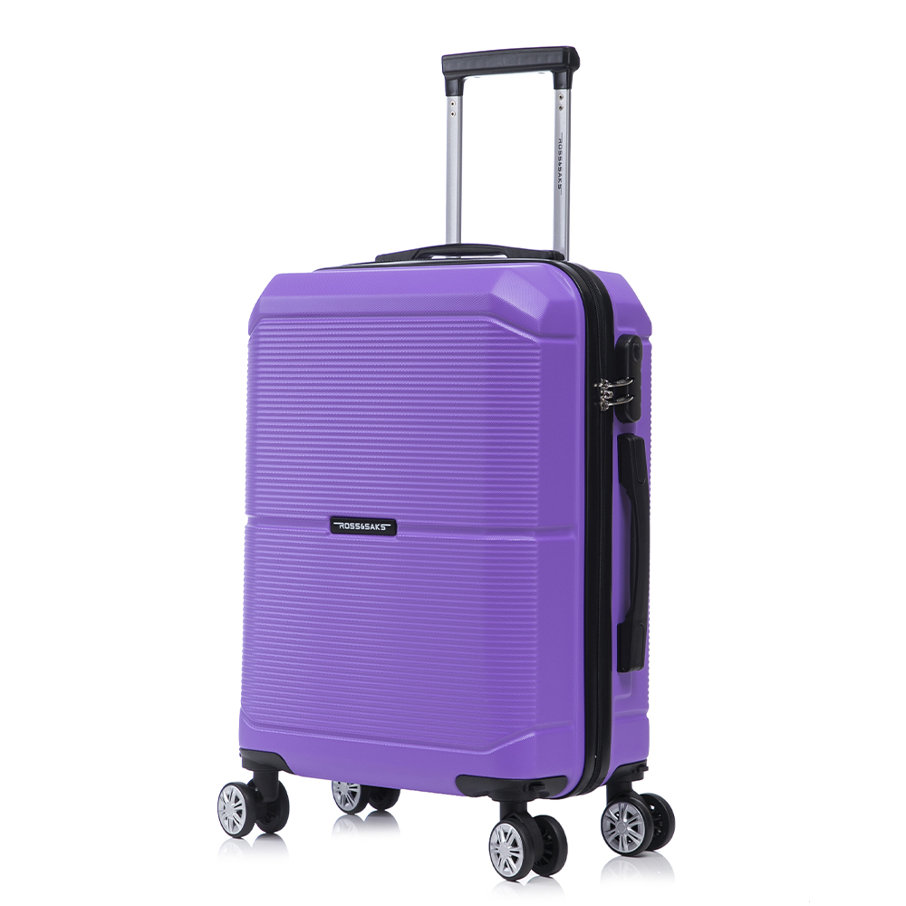 Maleta de mano viaje rigida con ruedas 10kg Morado