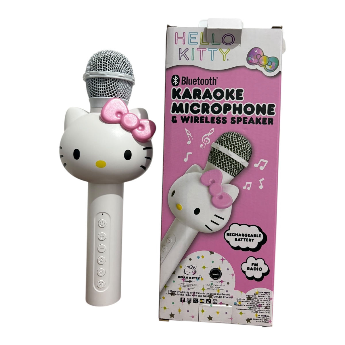 Micrófono Inalambrico Hello Kitty Karaoke