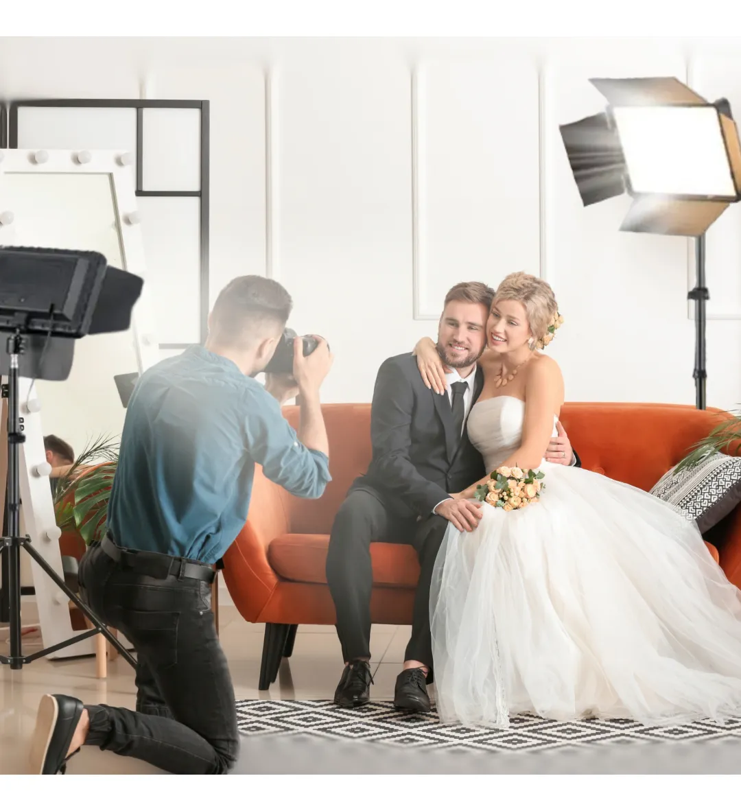 Kit Panel De Luz Led Continua Fría Y Cálida 2×50w Con Tripiés ...