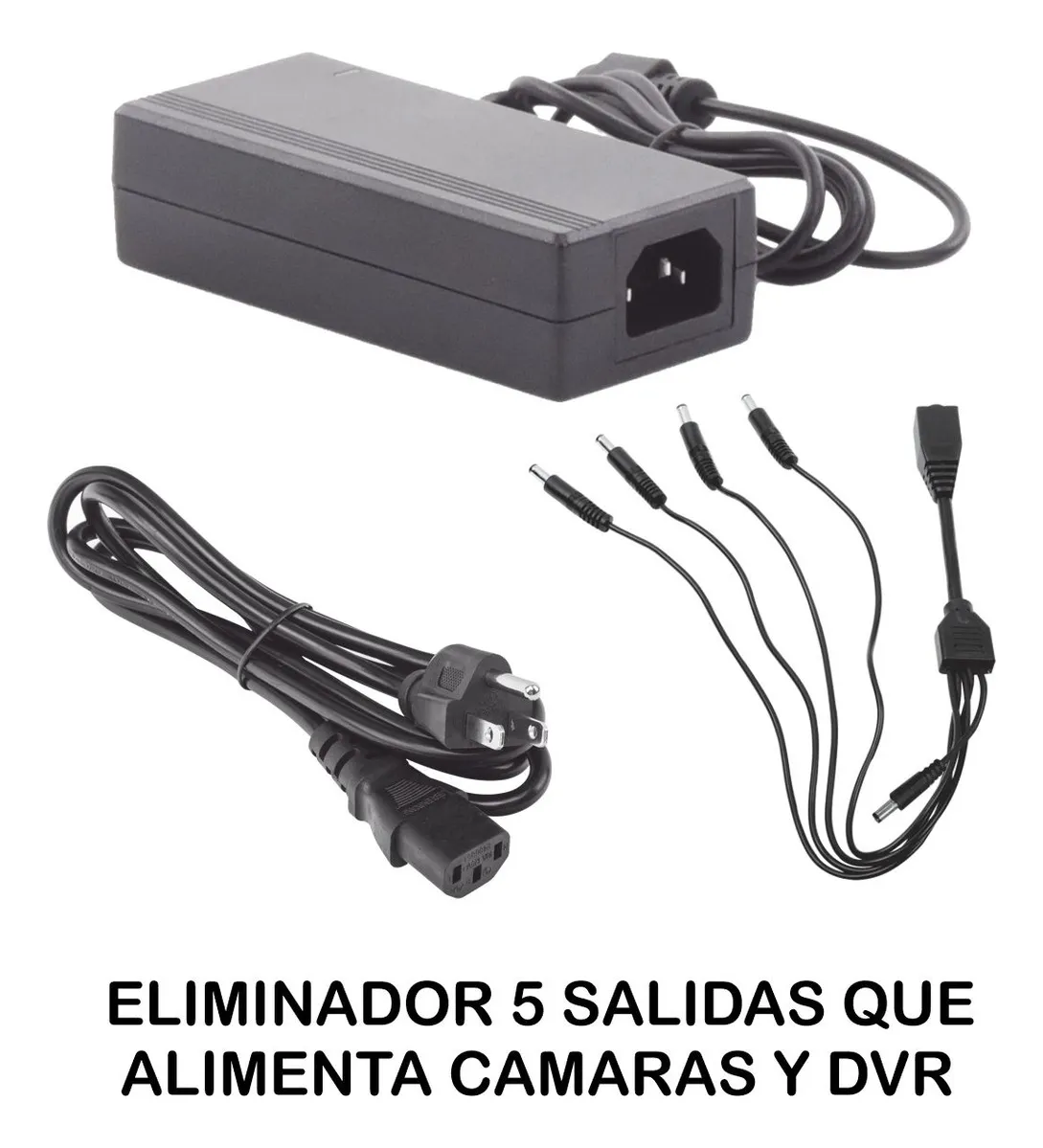 Kit Circuito Cerrado Hikvision HiLook Dvr 4 Canales 4 Cámaras 720p 1MP ...