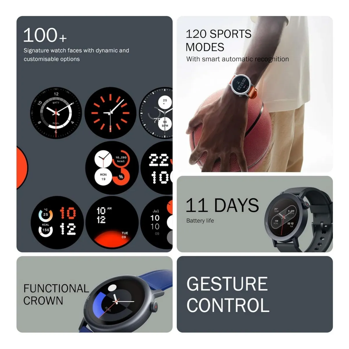 Reloj Inteligente Cmf By Nothing Watch Pro 2 Color Ash Grey