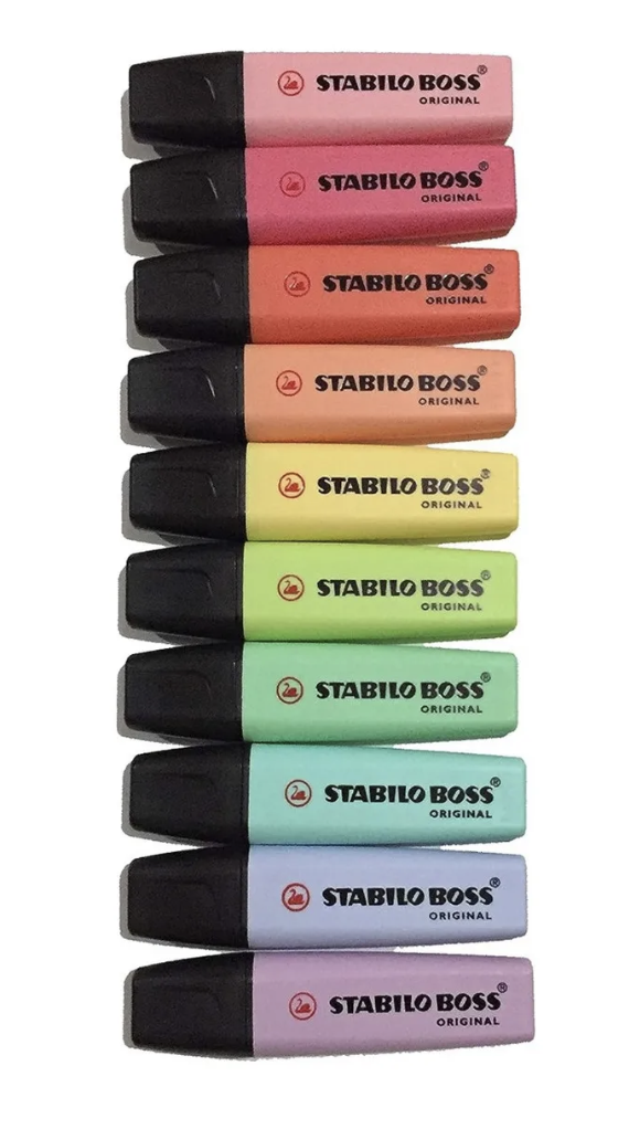 Stabilo Boss Gama Pastel 10 Colores