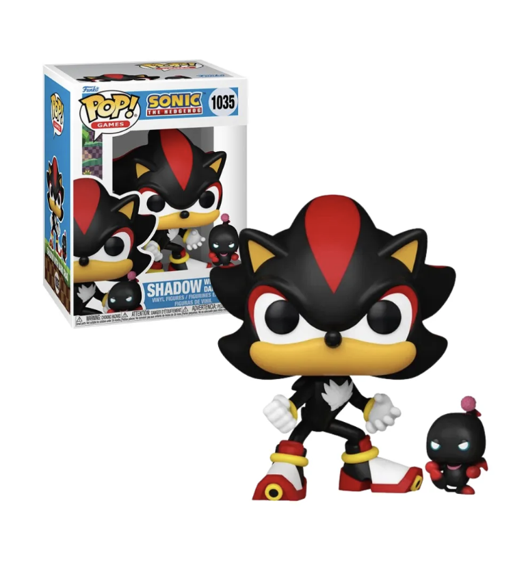 Funko Pop Shadow With Dark Chao 1035 - Sonic The Hedgehog