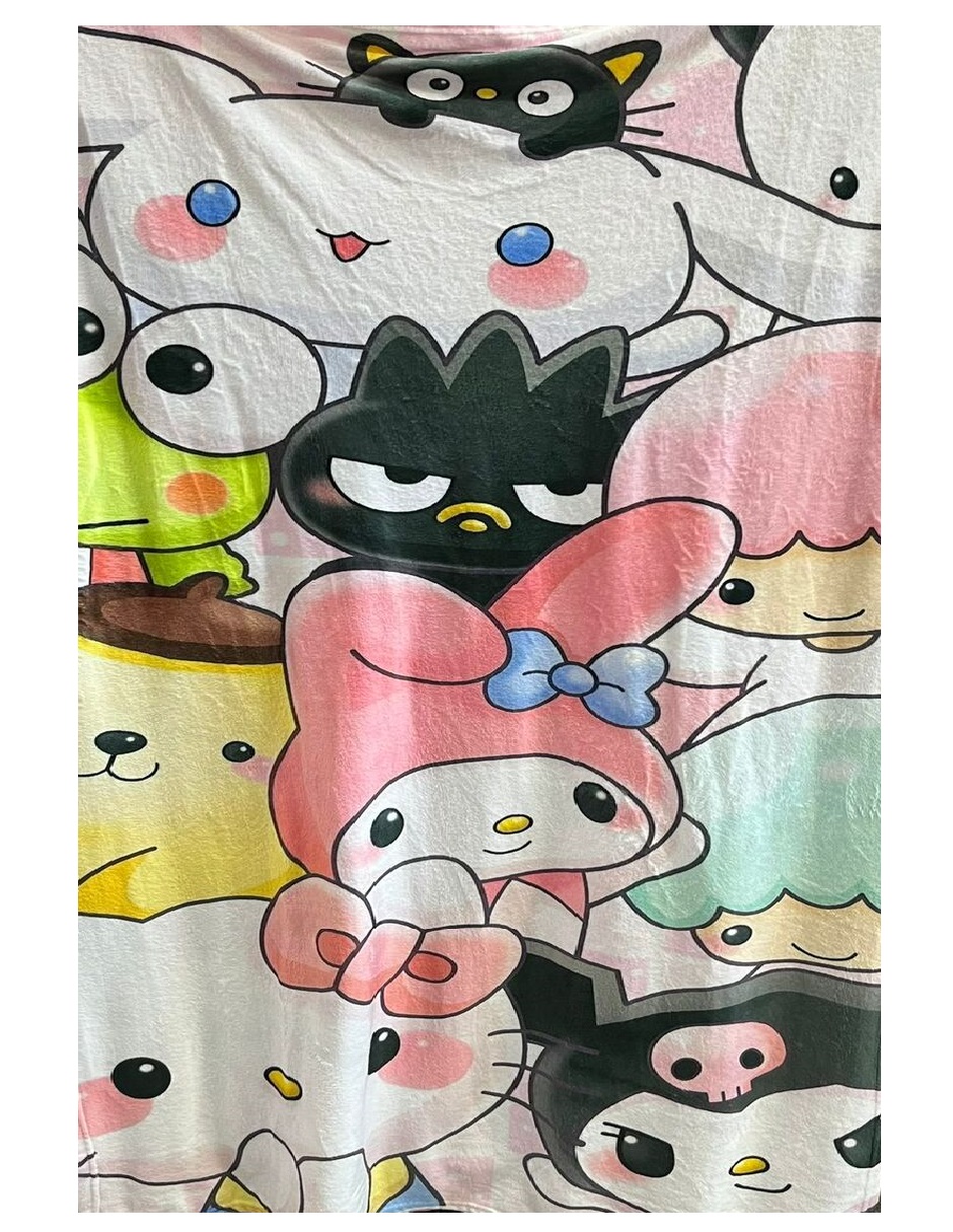 Exclusiva! Cobija Frazada Ultra Suave Hello Kitty Friends