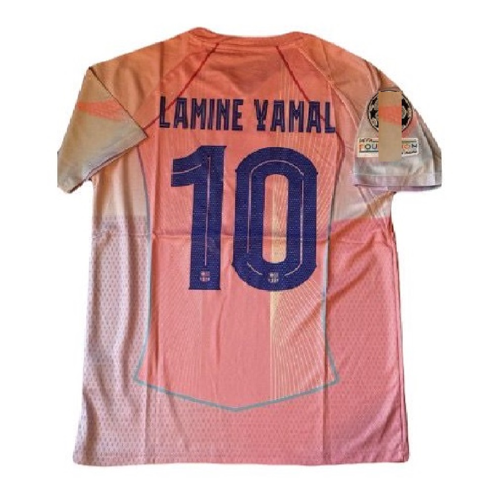 Increible! Jersey Playera Lamine Yamal 10 Champions Edicion Especial ...