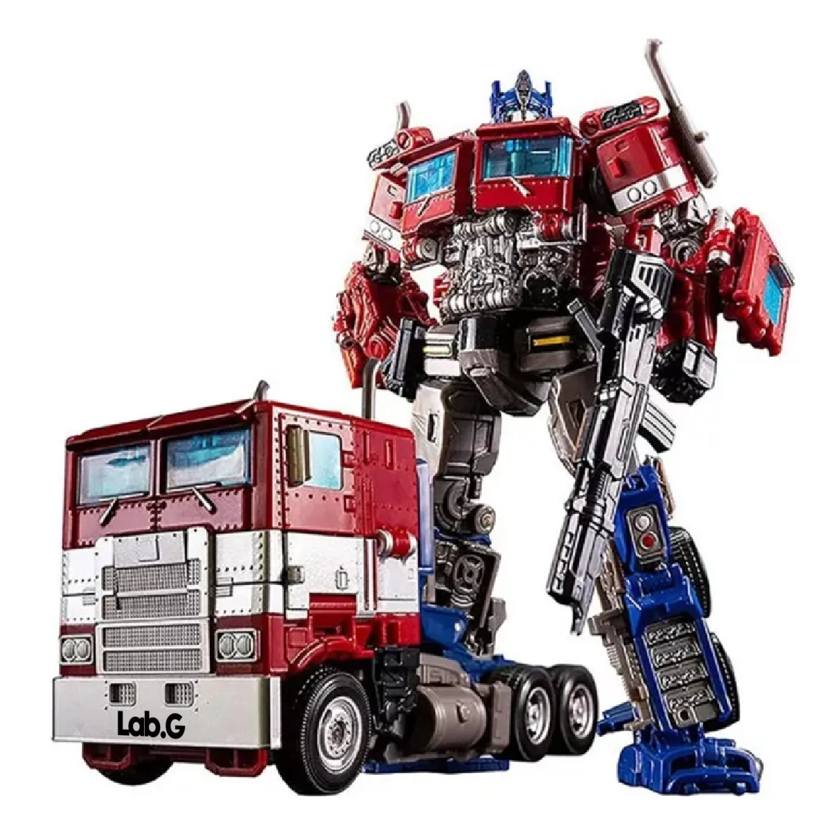 Figura De Acción Carros Azul Rojo Optimus Prime