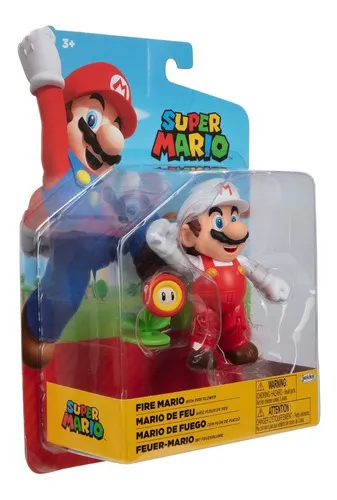 Super Mario Bros Figura Mario De Fuego