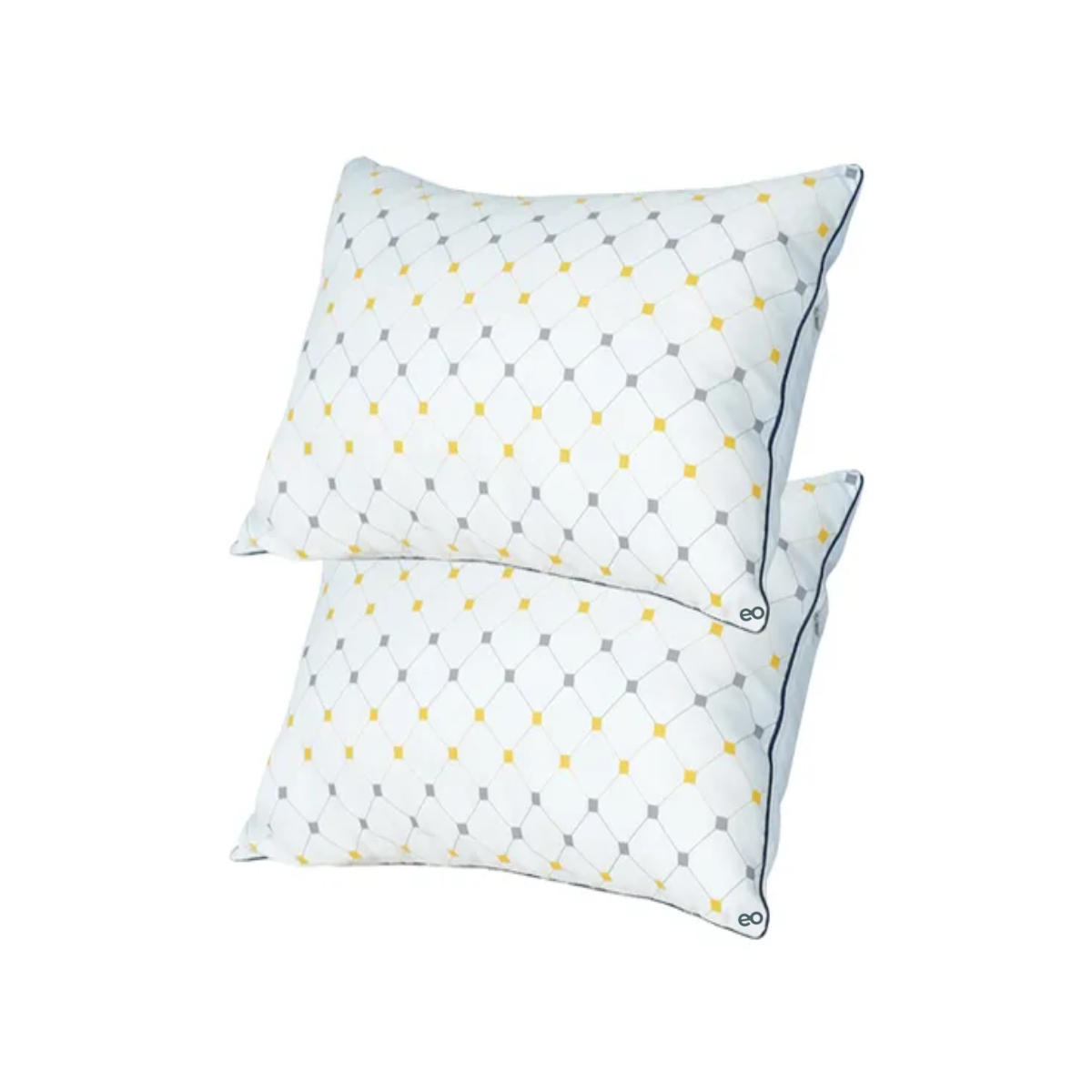 Paquete De Dos Almohadas De Cama Con Relleno Larga